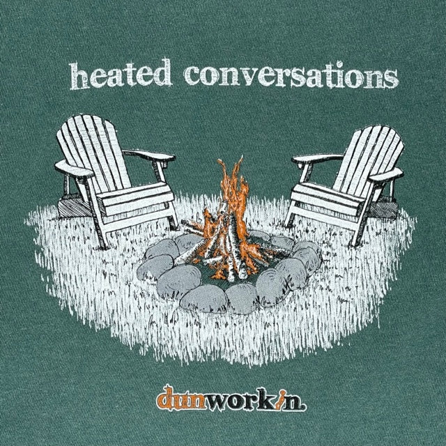 Heated Conversations Bonfire Men's Short Sleeve Tee – dunworkin